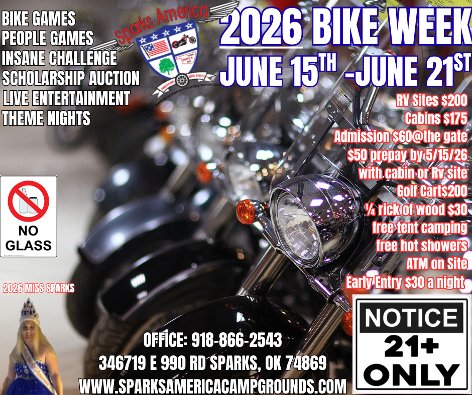 Bike Week – SPARKS AMERICA CAMPGROUNDS